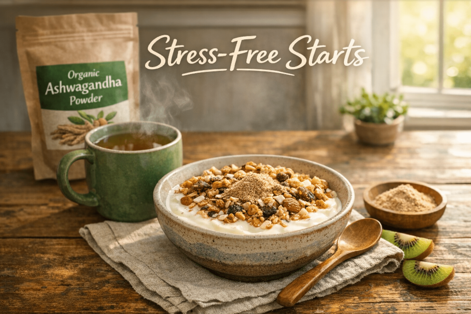Unlock Calm and Energy: The Wonders of Organic Ashwagandha Powder for ...