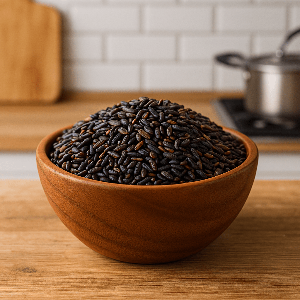 Organic Black Rice Long Grain – Aromatic & Whole Grain | SpiceBloom ...